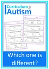 Autism Comparative Adjectives Worksheets Special Education Resource ...