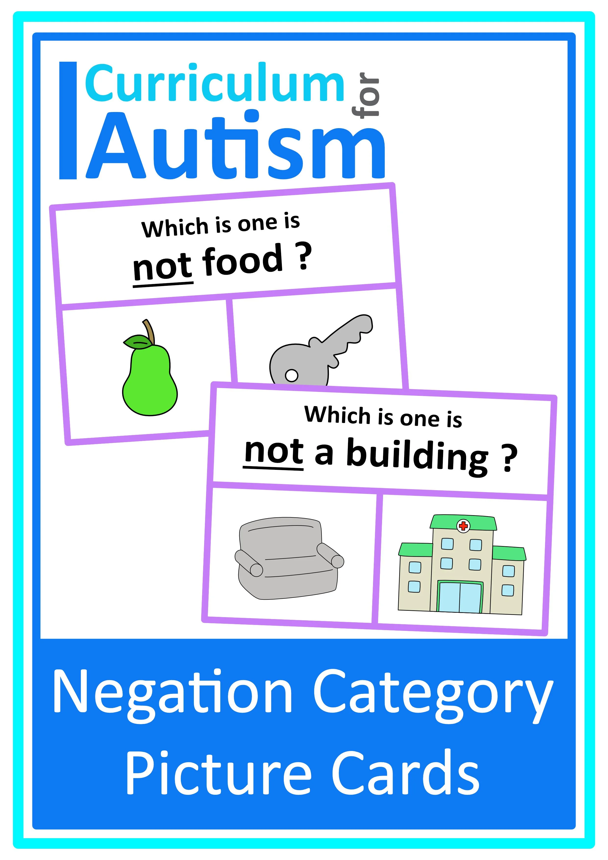 Big or Small Picture Cards Special Education Self Contained Class ...