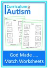 Autism & Special Needs Kids' Ministry Sunday School Bible resources for ...
