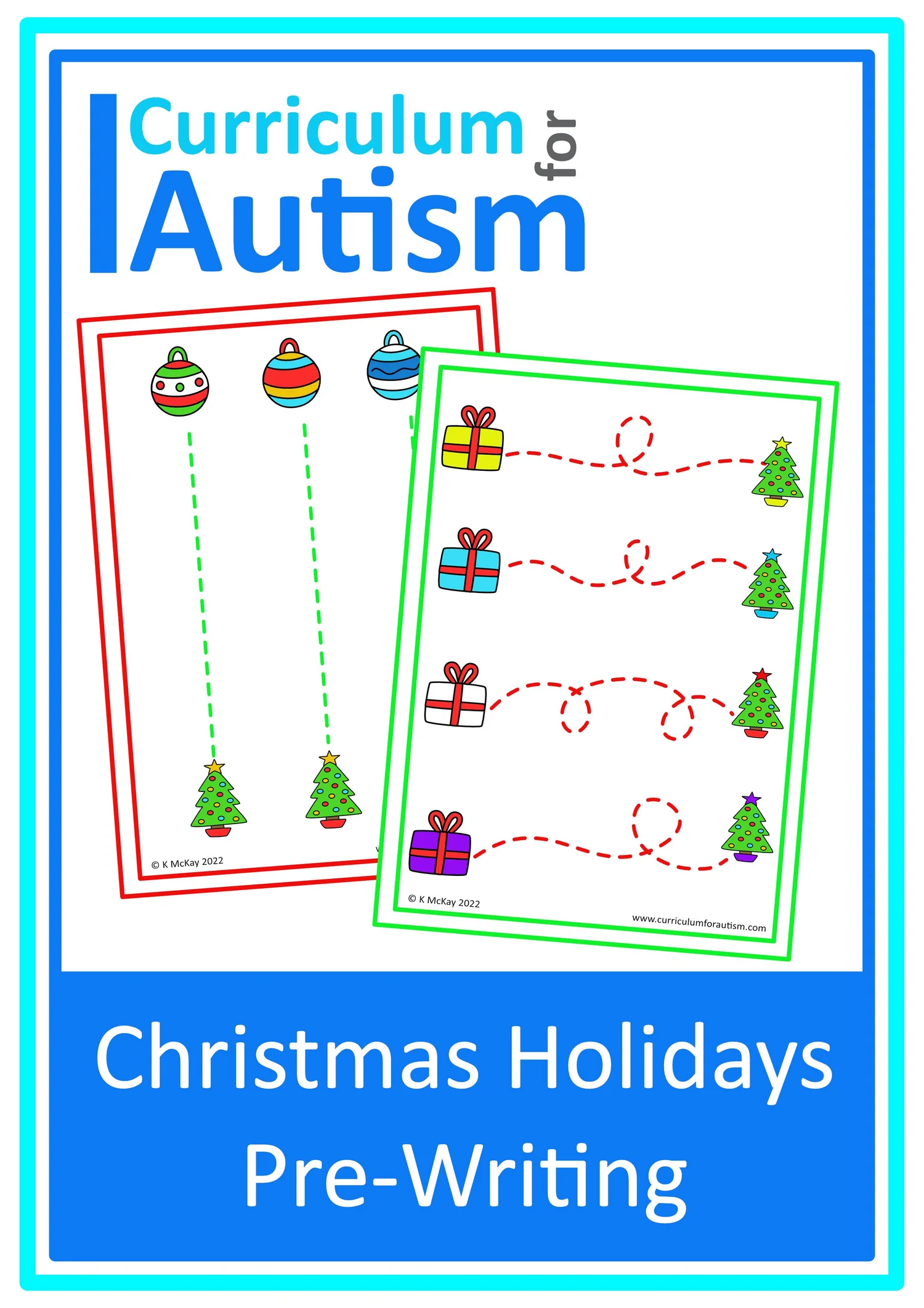 Pre Writing Worksheets Autism Special Education Classroom Homeschool ...
