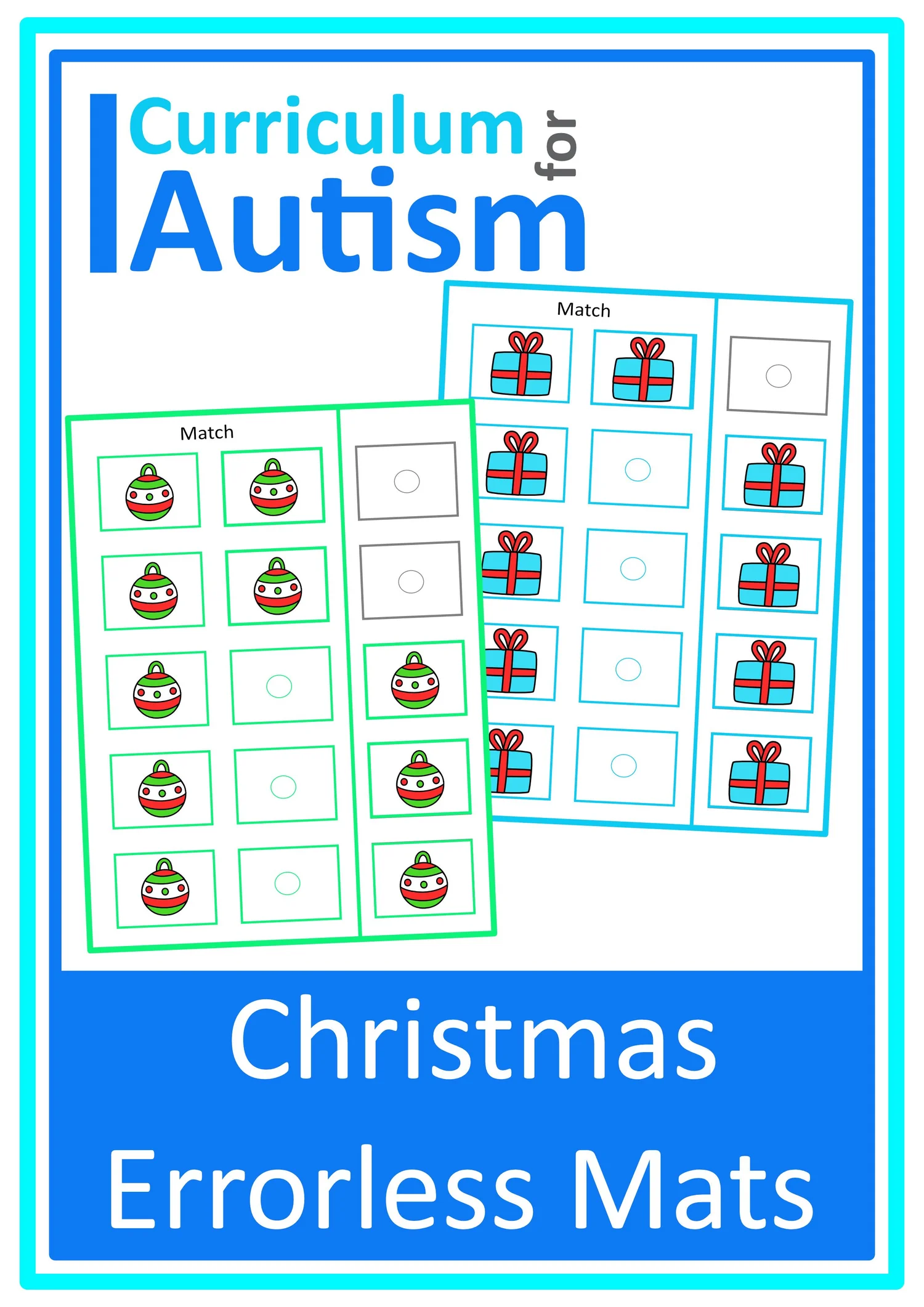 Winter Theme Picture Sorting Activity Autism Special Education Speech ...