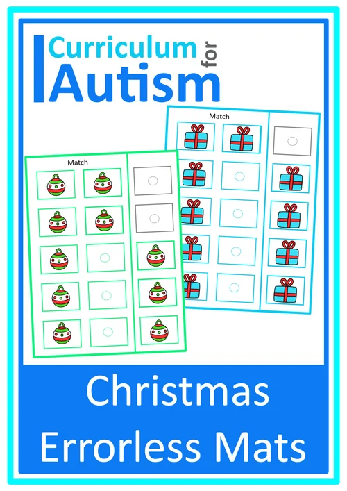 Winter Theme Picture Sorting Activity Autism Special Education Speech ...