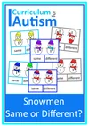 Autism Speech Therapy resources for special education self contained ...