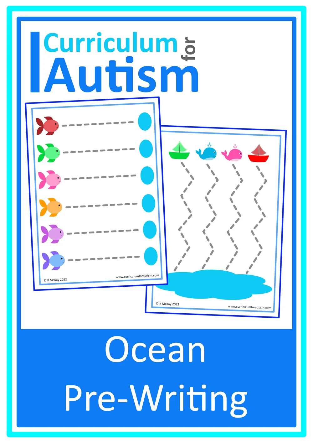 Pre Writing Activity Animals Insects Theme Autism Special Education ...