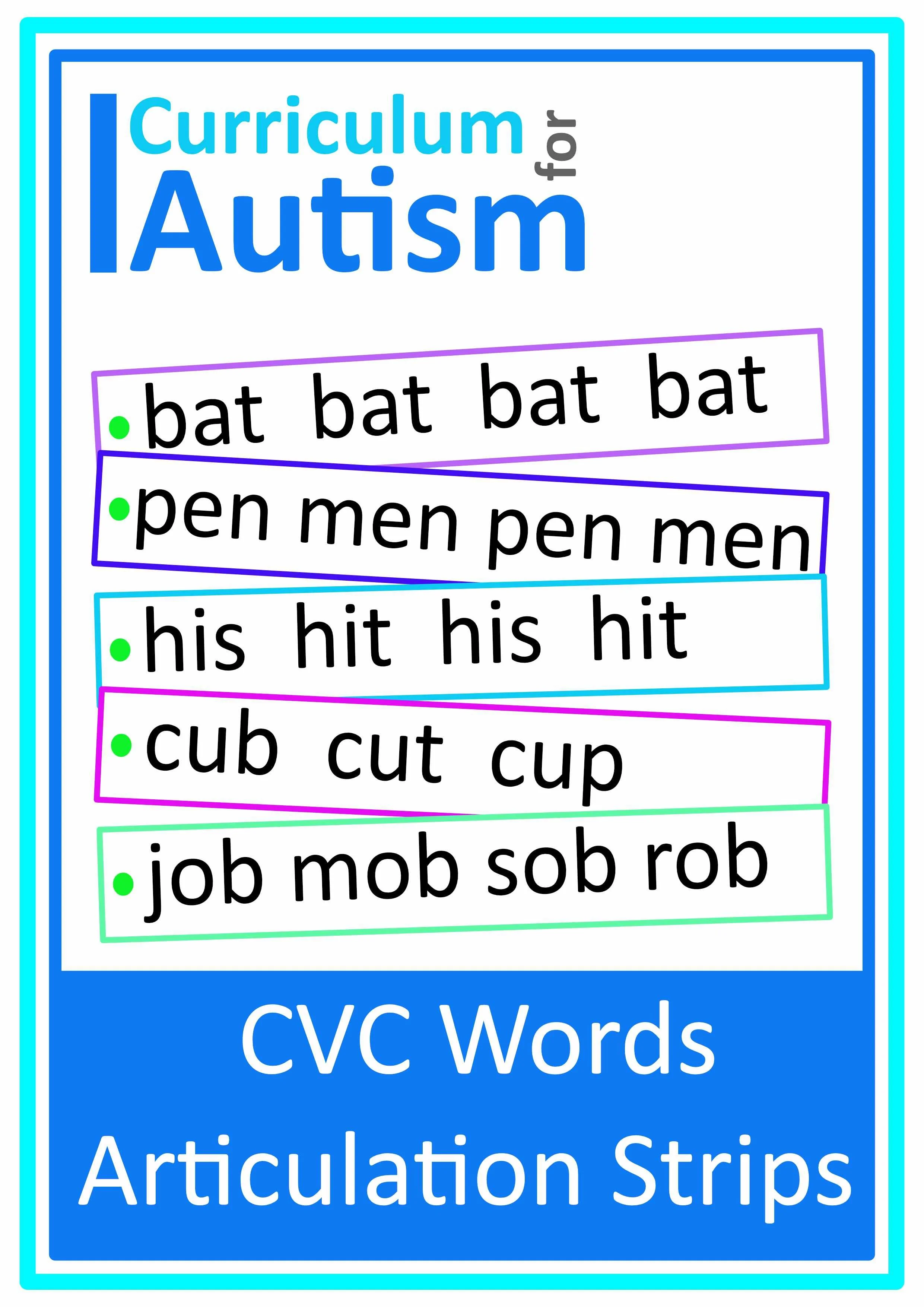 Autism Voice Volume Visual Prompt Special Education Speech Therapy ABA ...