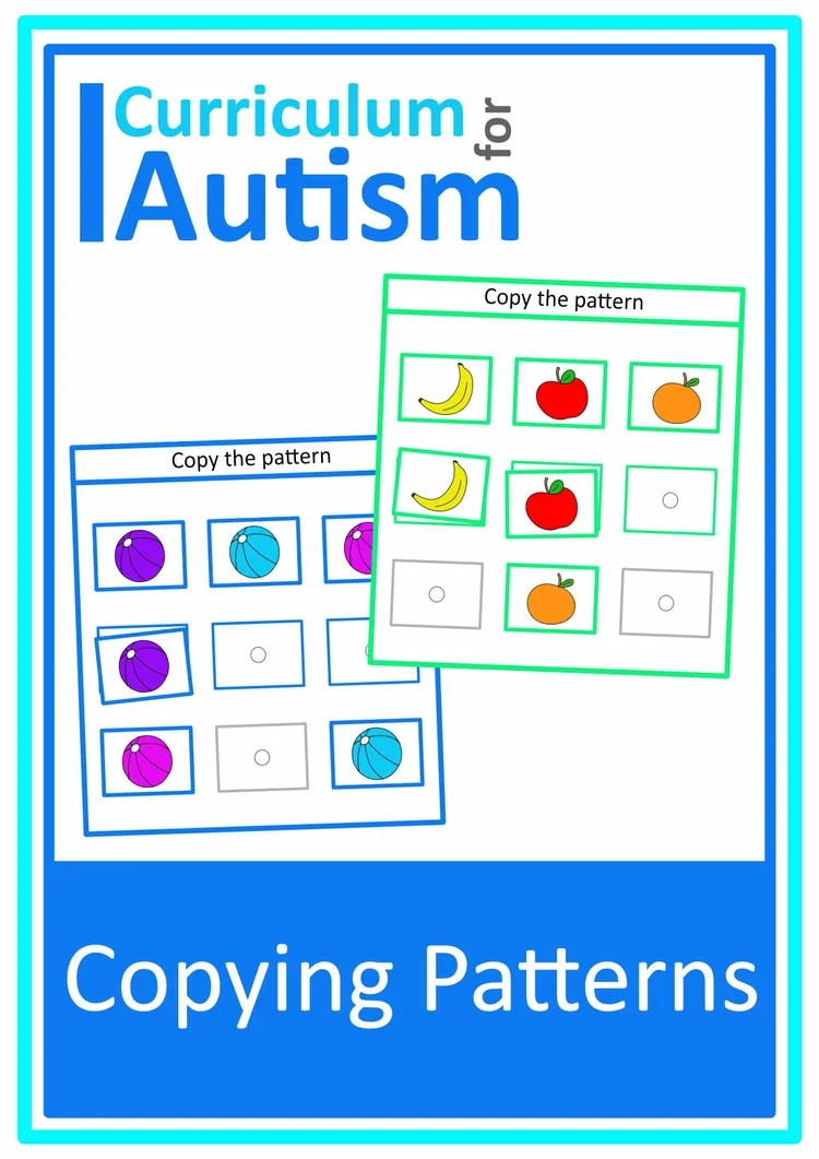 Simple Color Sort Mats Autism Special Education Self Contained ...