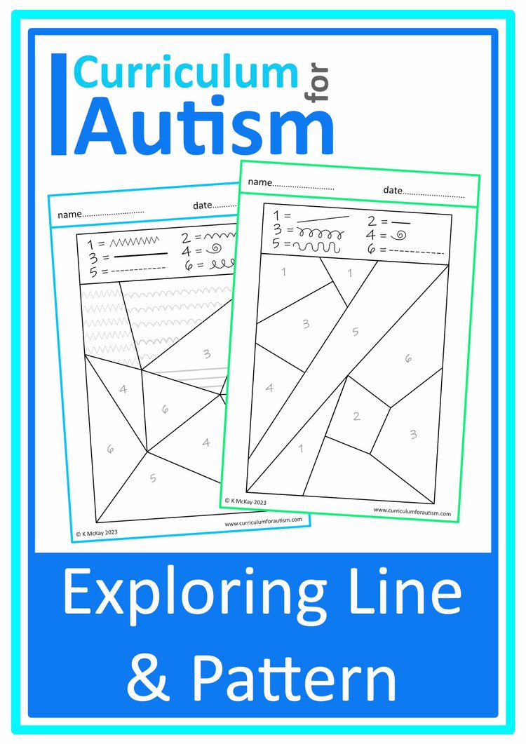 Autism Special Education Art Lesson printable activities & crafts for ...