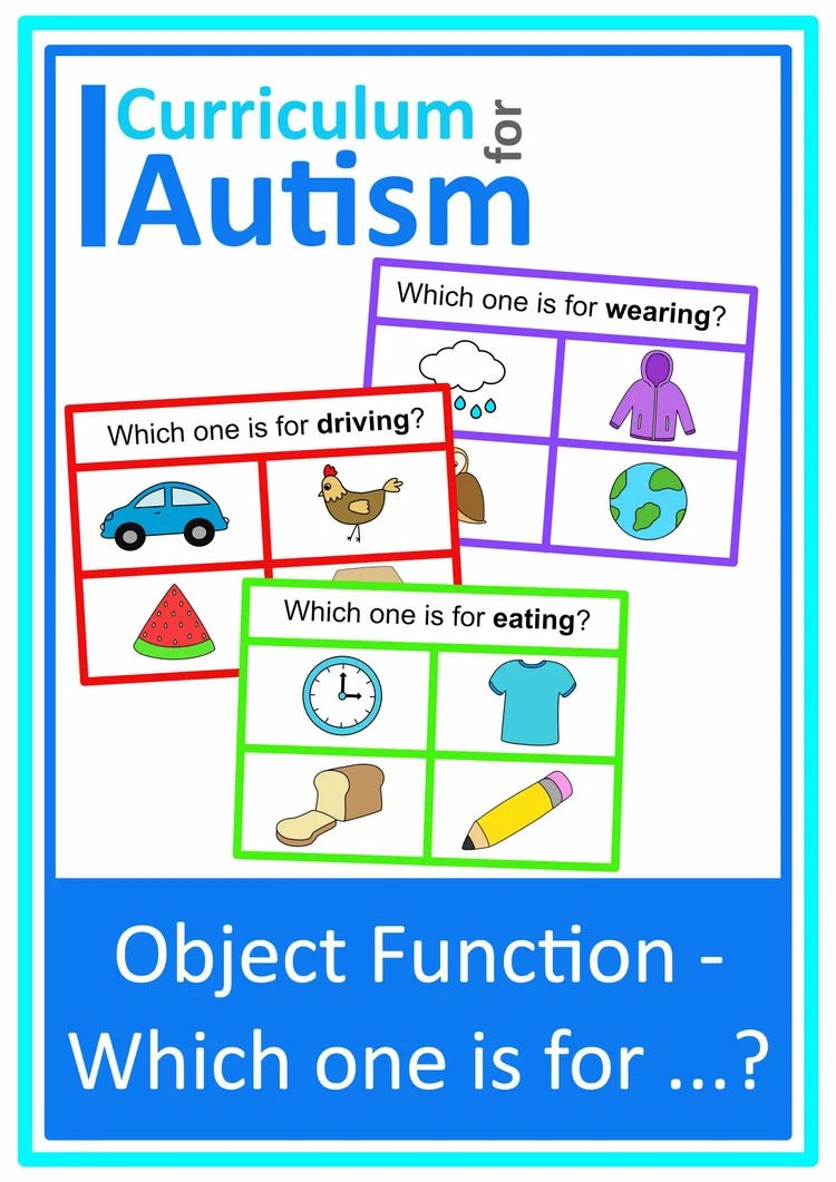 What Doesn't Belong? Negation Worksheets Autism Special Education ABA ...