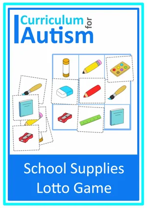 Animals Match Picture Bingo Lotto Game Autism Speech Therapy Special ...