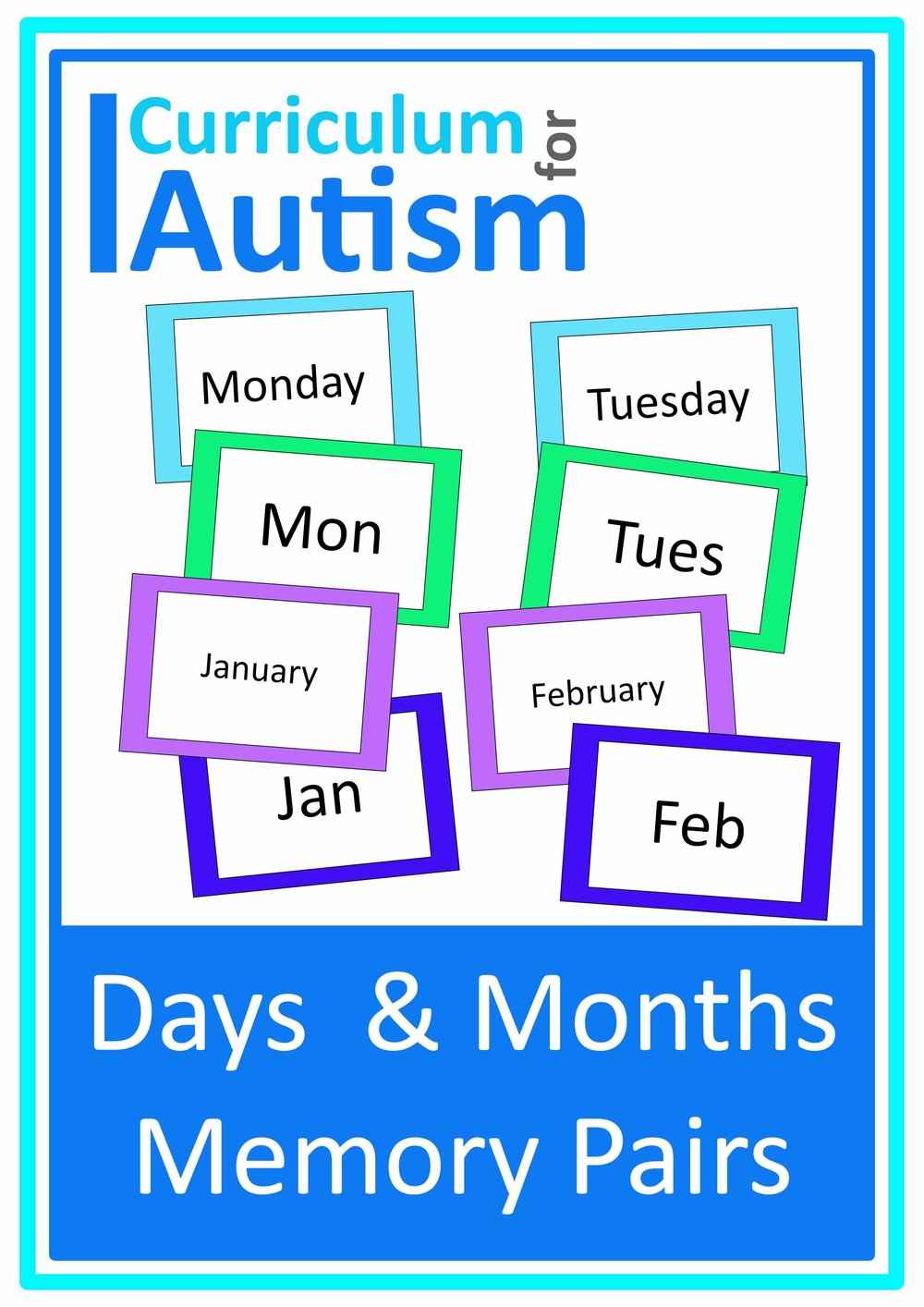 Phonics CVC Words Memory Pairs Game Autism Special Education ...