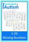 More or Less Comparing Groups of Numbers Cards Autism Special Education ...