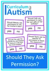 Autism Social Skills Good Manners I Can Worksheets Special Education ...
