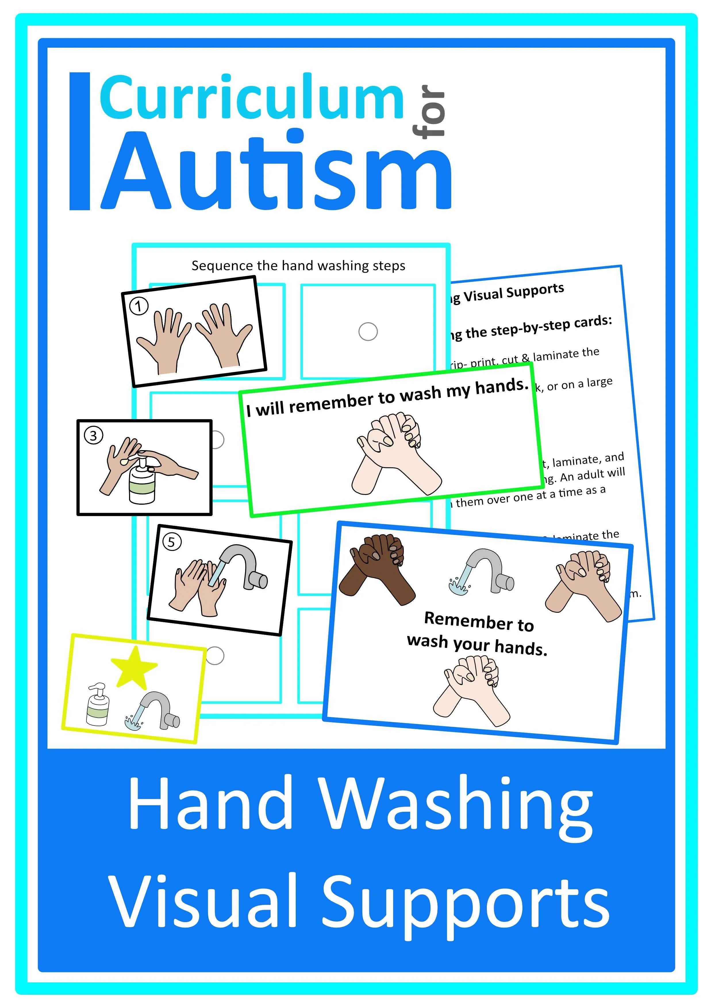 Autism Life Skills Identifying a Child or Adult Cards Special Education ...