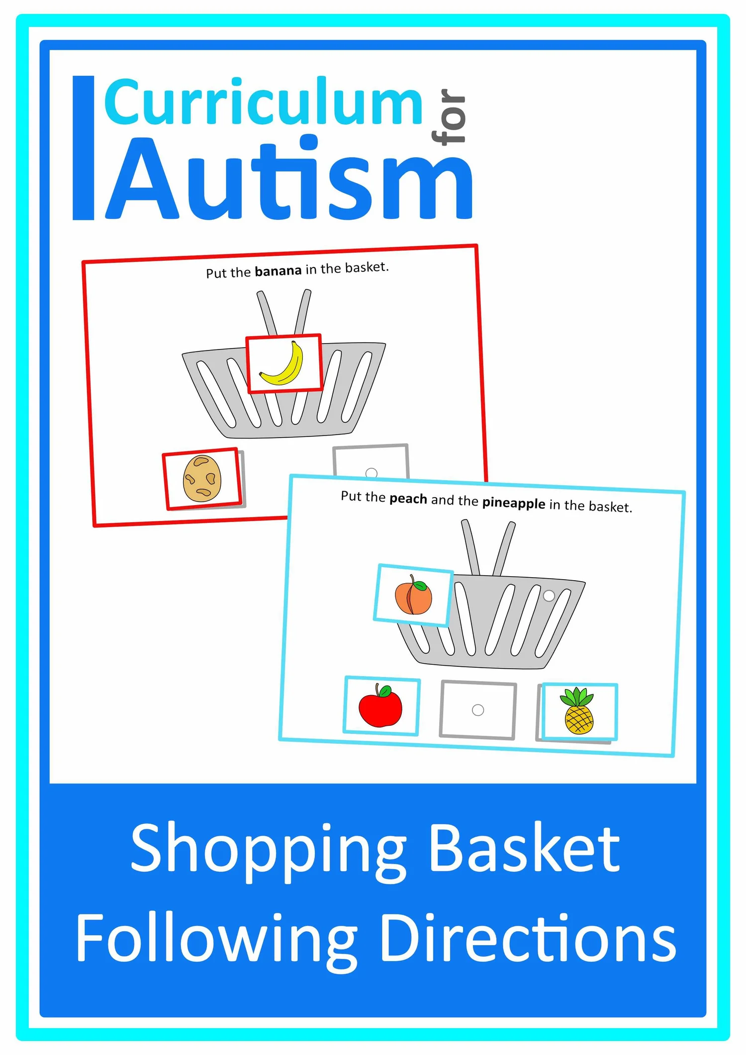 Parts of Items Vocabulary Cards Autism Special Education Class ...