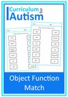 Object Function Picture Classifying Cards Autism Special Education ...