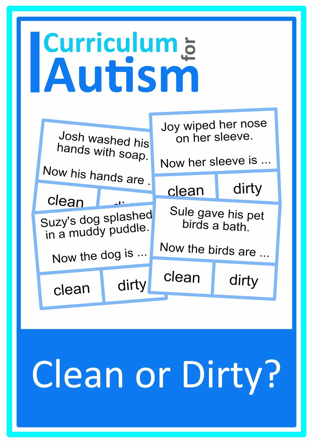 Autism Safety Scenarios Decisions Worksheets Special Education ...