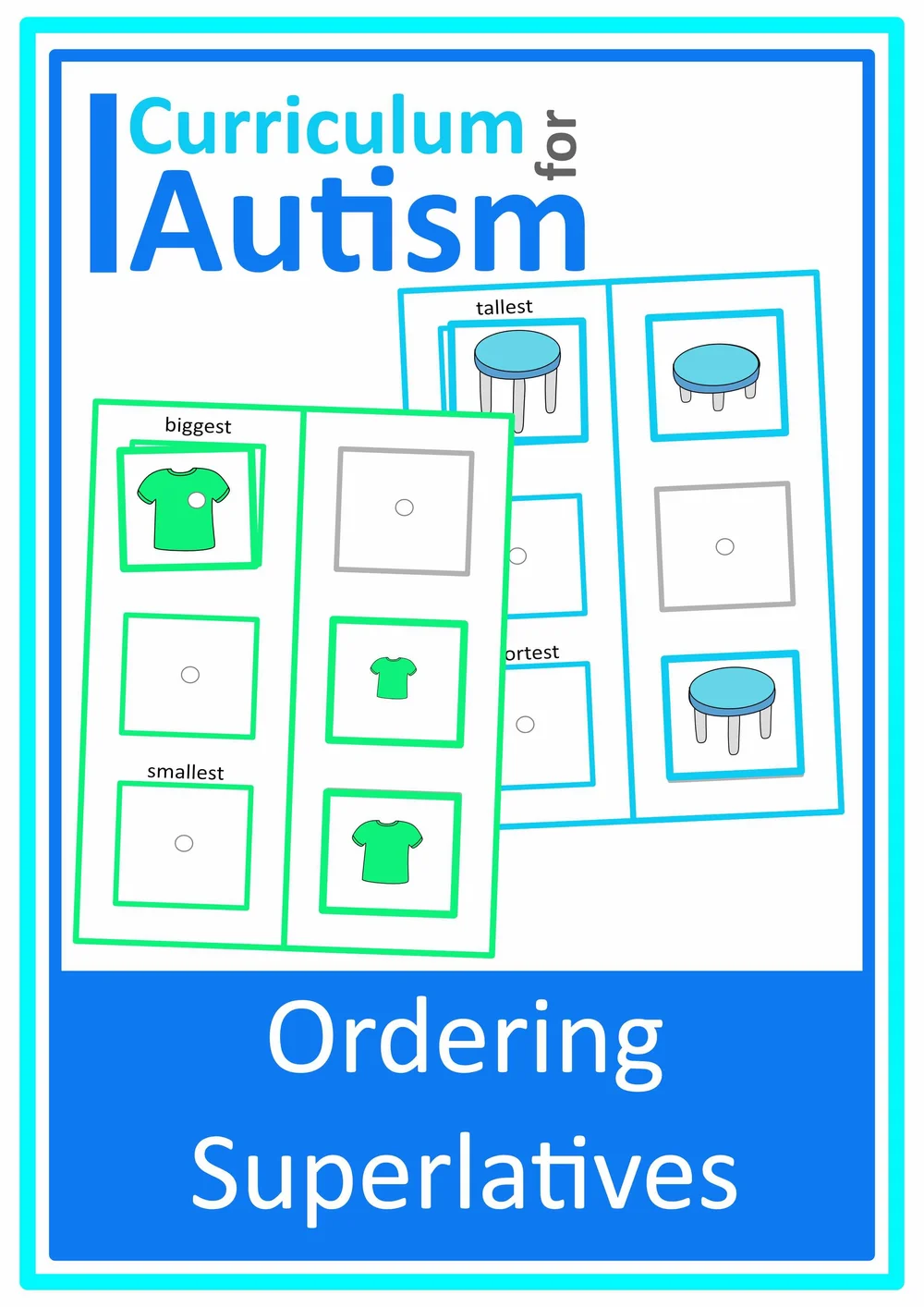 Autism Comparative Adjectives Worksheets Special Education Resource ...