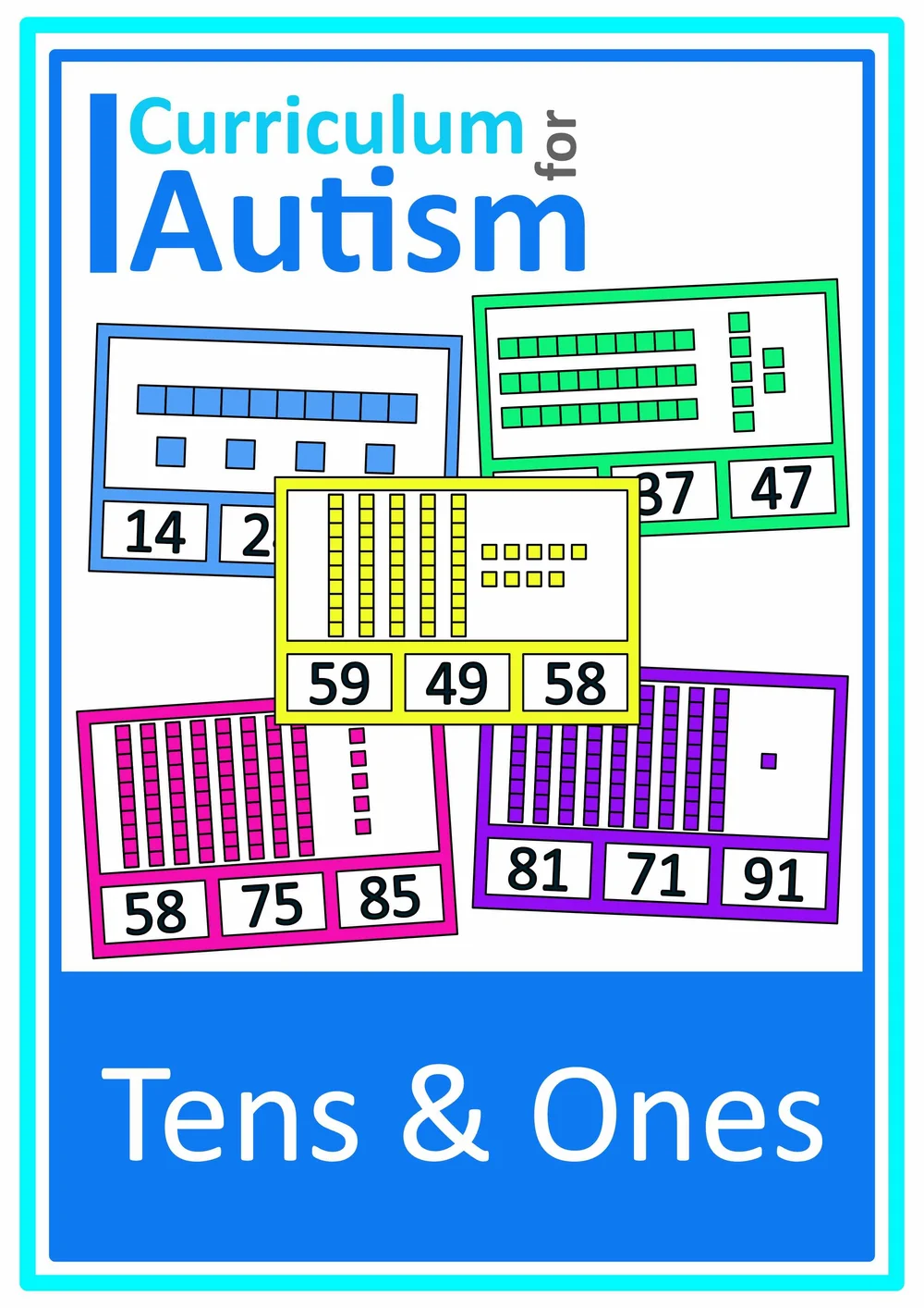 Count 1-10 Transportation Theme 1-to-1 Correspondence Mats Autism ...