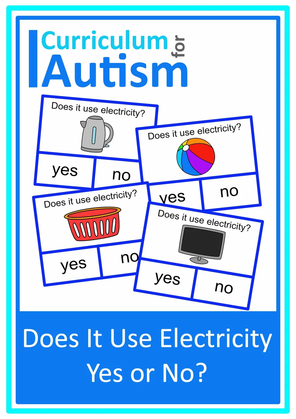 Electricity Science Interactive Book Autism Special Education ...
