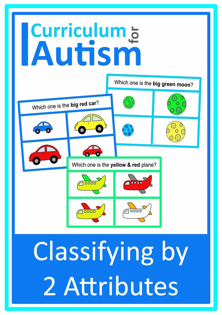 Autism Comparative Adjectives Worksheets Special Education Resource ...
