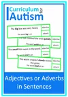 Comparative Adjectives in Sentences Worksheets Autism Special Education ...