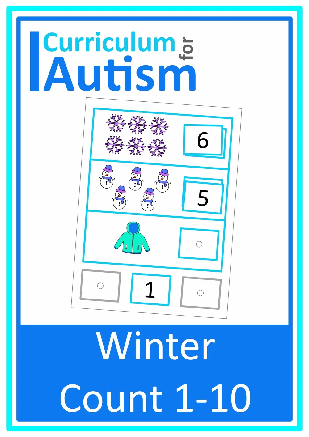 Printable Math Activities for students with autism & special education ...