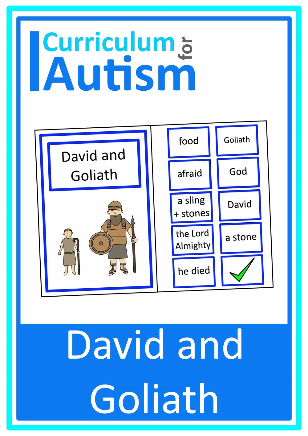 Autism & Special Needs Kids' Ministry Sunday School Bible resources for ...