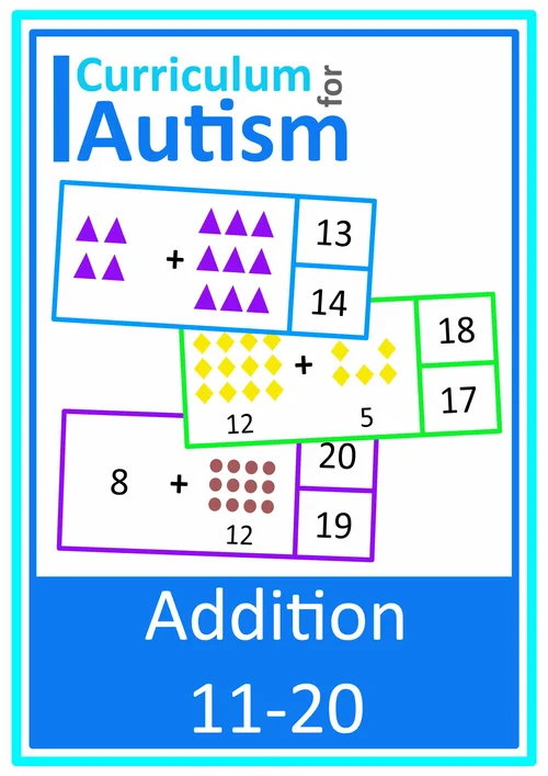 Addition 10-20 Worksheets Autism Special Education — Curriculum For Autism