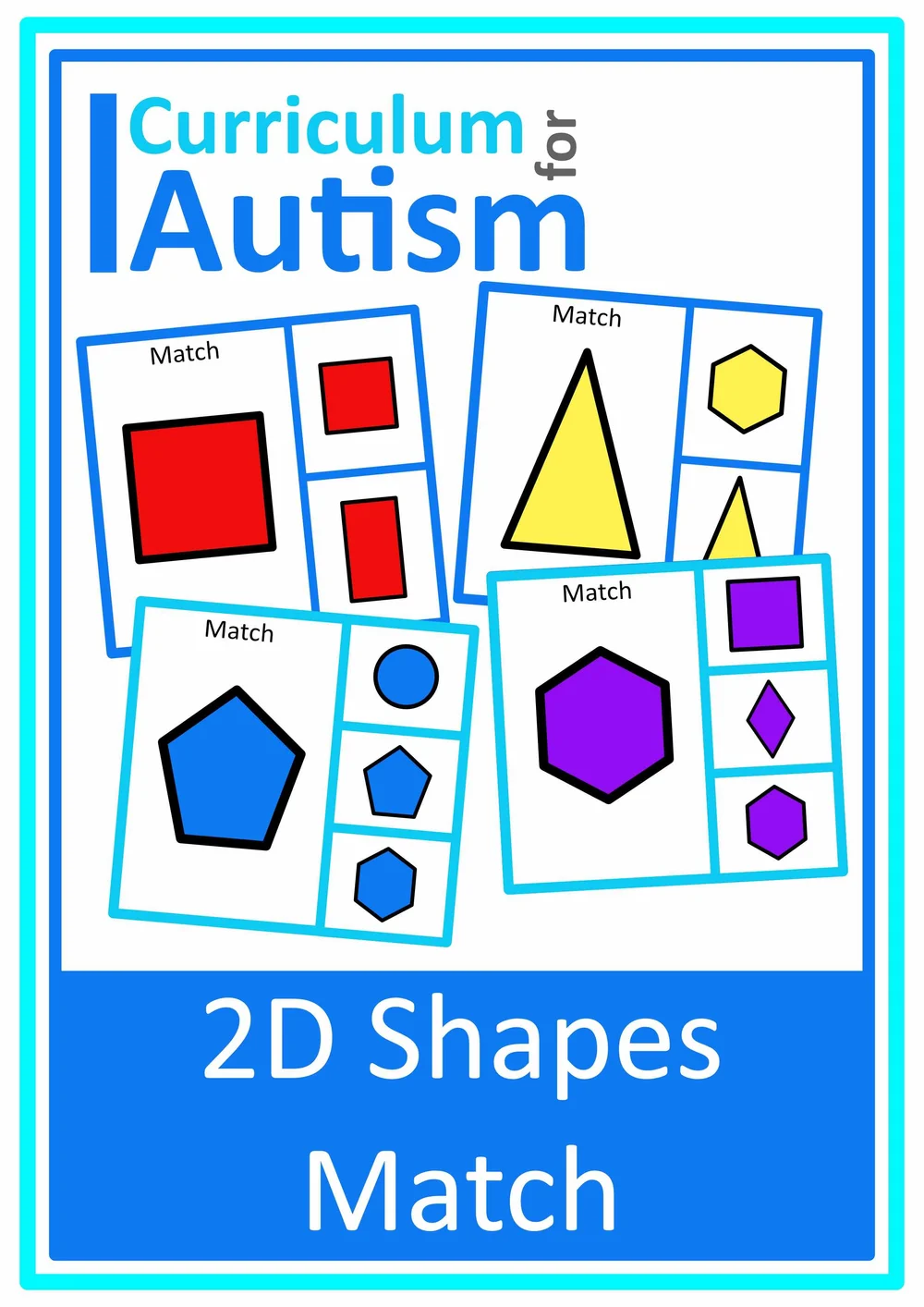 Printable Math Activities for students with autism & special education ...
