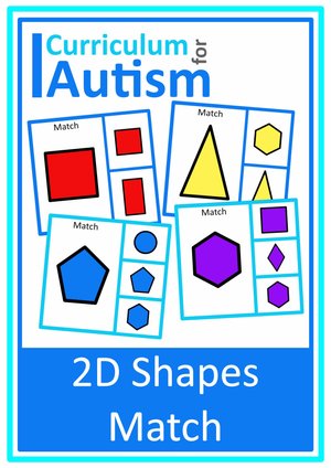 Printable Math Activities for students with autism & special education ...