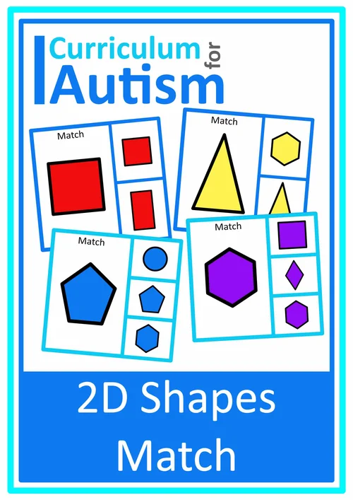 Printable Math Activities for students with autism & special education ...