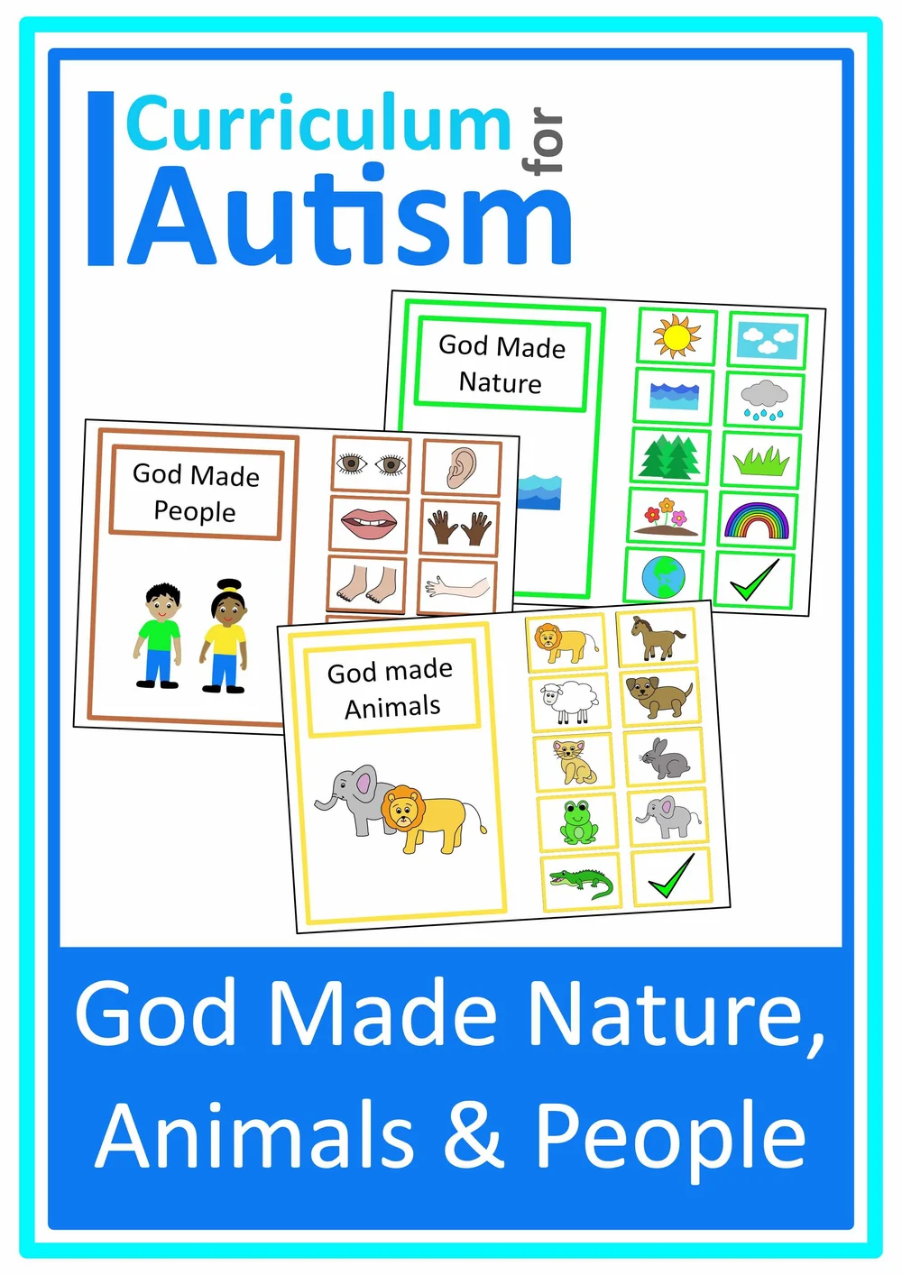 Autism & Special Needs Kids' Ministry Sunday School Bible resources for ...