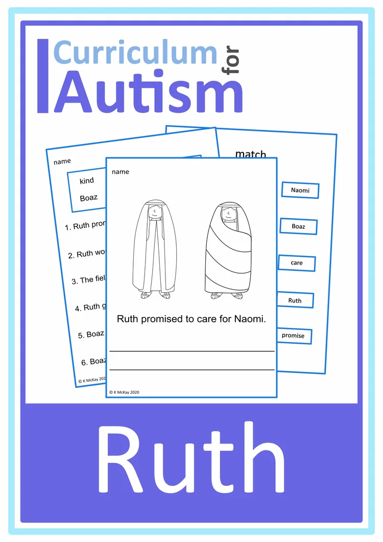 Creation Picture Match Activity Autism Sunday School Kids' Ministry ...