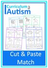 Autism Fine Motor Scissor Skills Shapes Worksheets Special Education ...