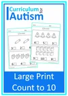 Counting 1-10 Christmas Birthday Presents Autism Special Education ...
