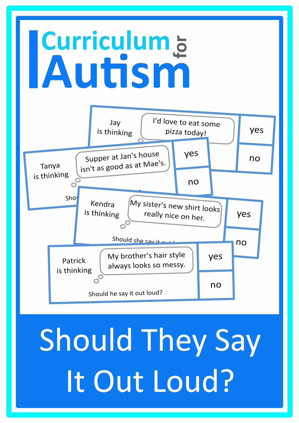 Autism Social Skills Feeling Angry Cards & Worksheets Special Education ...