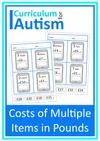 Division Facts Clip Cards Autism Special Education — Curriculum For Autism