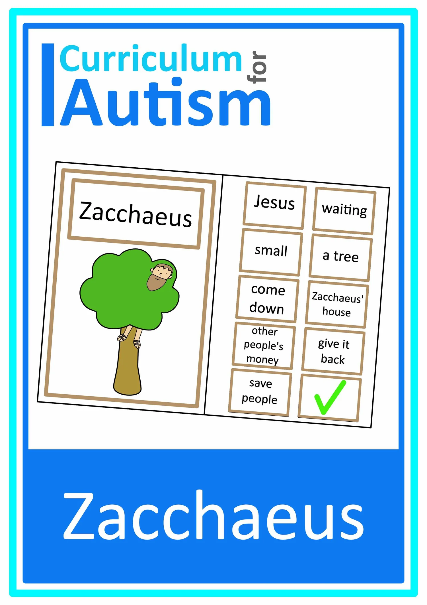 Facts About The Bible Interactive Book Autism Special Needs Children's ...