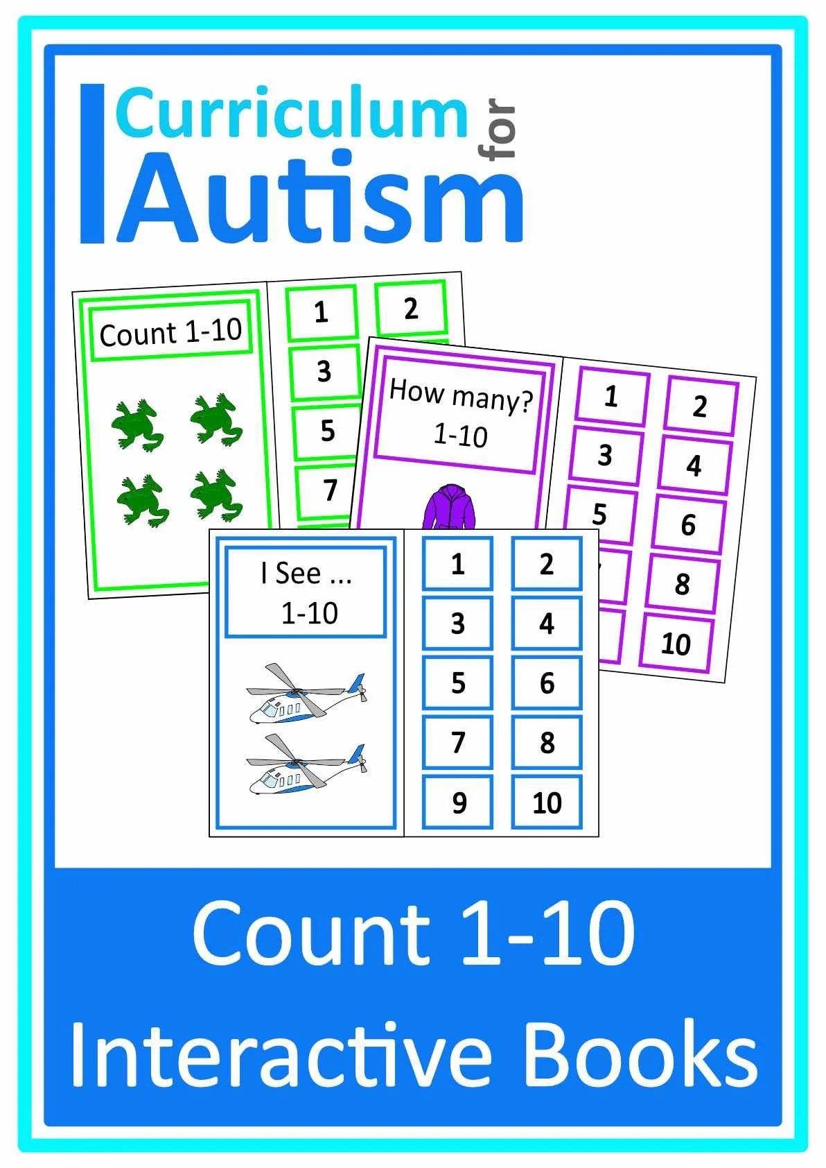 Printable Math Activities for students with autism & special education ...