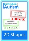 2D Shapes Sorting Mats Autism Special Education Self Contained ...