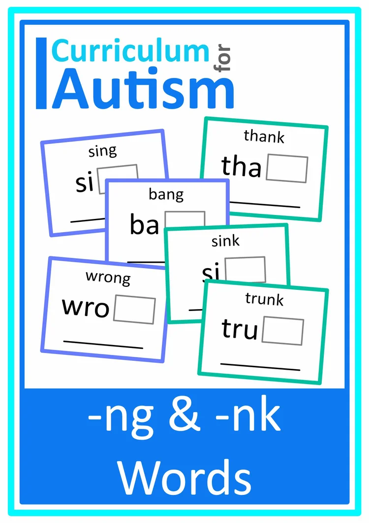 Phonics Vowel Teams Decoding & Spelling Worksheets Autism Special ...