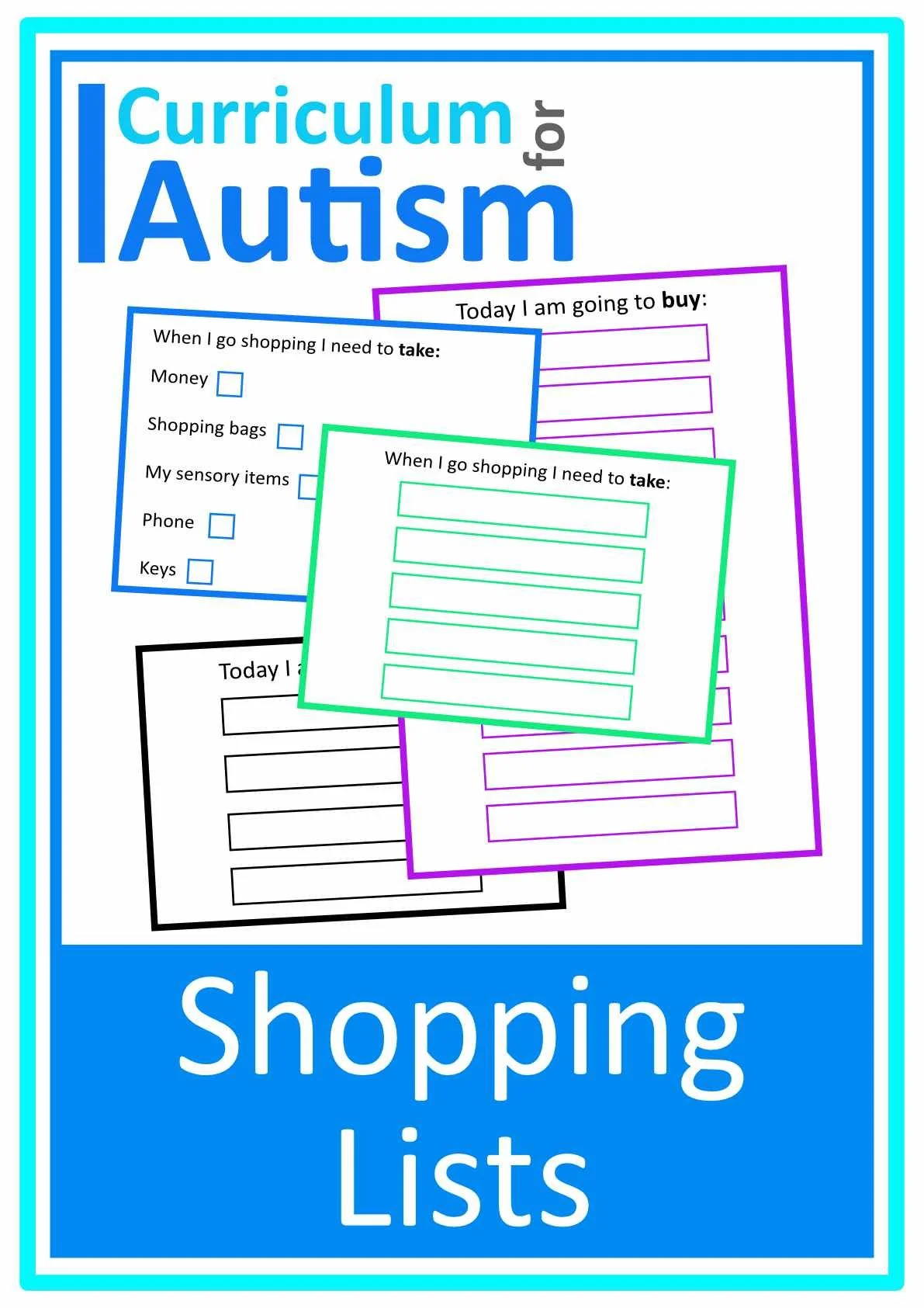 Autism Life Skills Tidying Up Cleaning Chores Cards Special Education ...