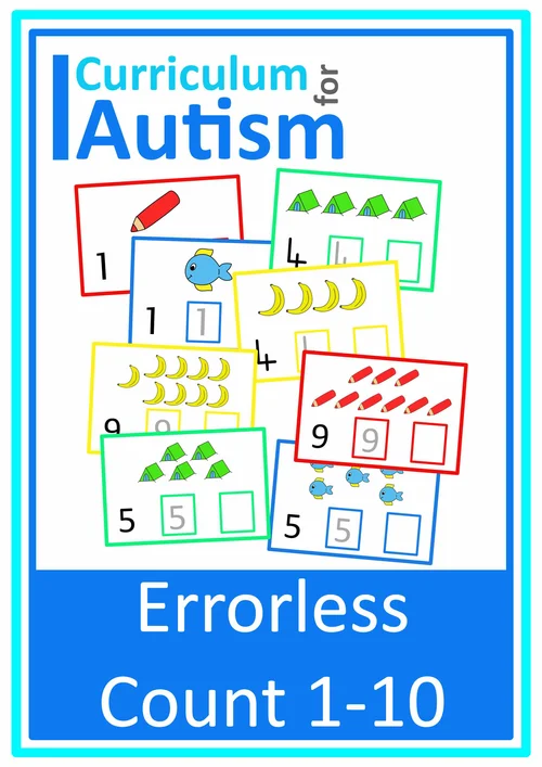 Printable Math Activities for students with autism & special education ...