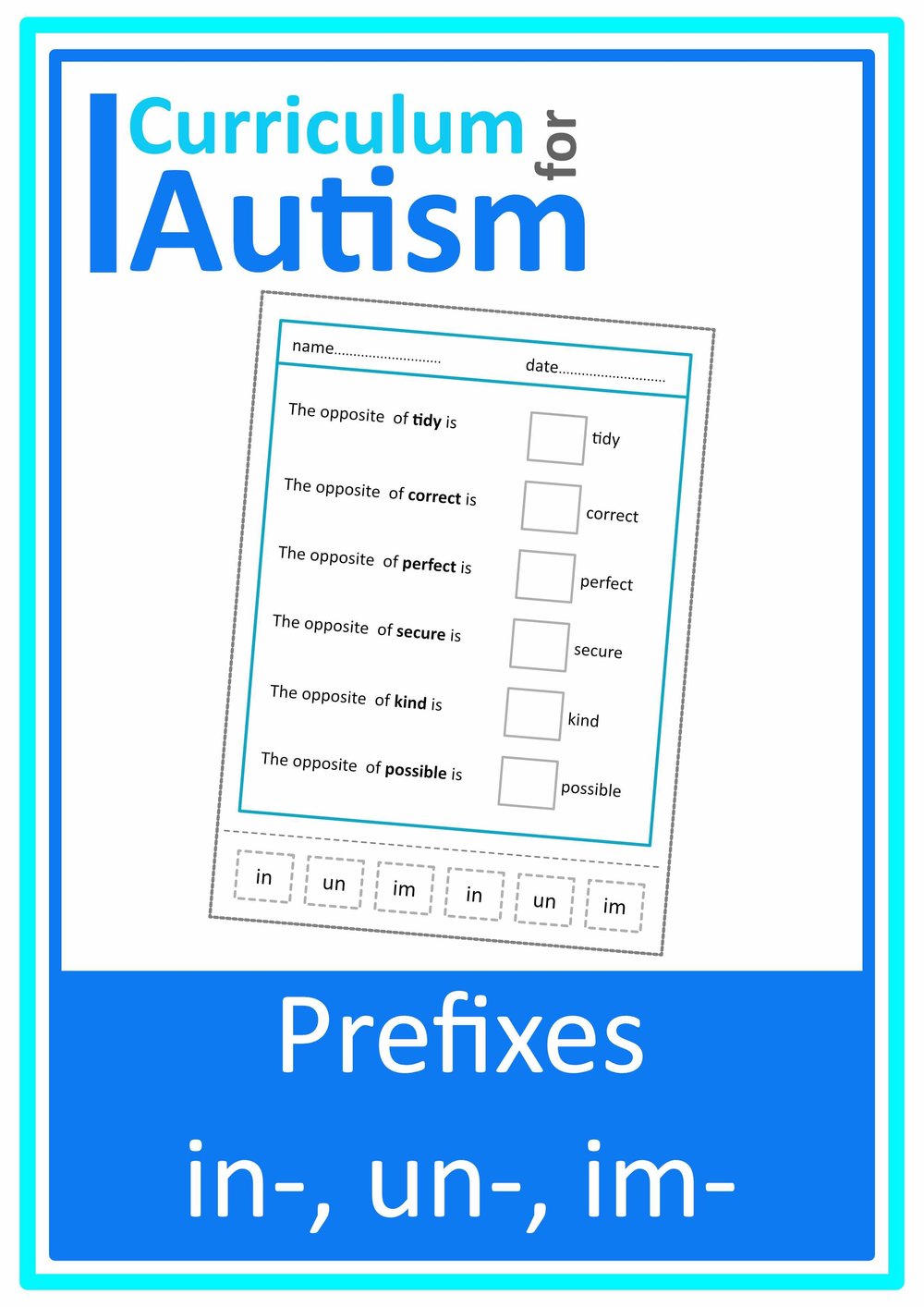 Comparative Adjectives in Sentences Worksheets Autism Special Education ...