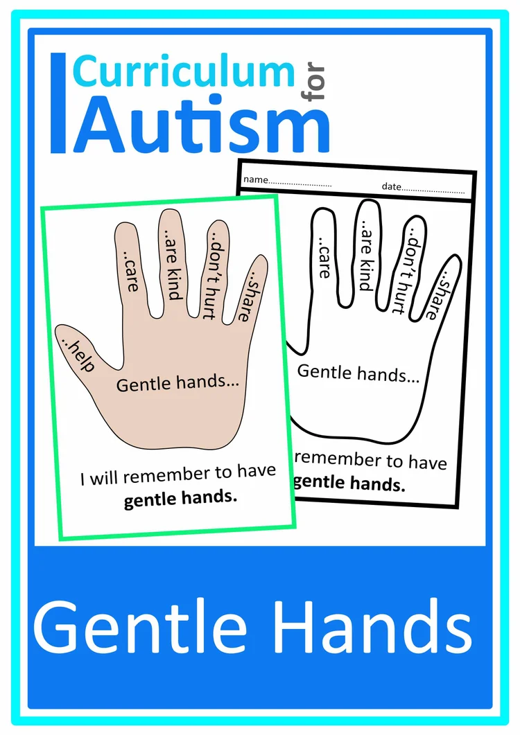 Autism Social Skills Good Manners I Can Worksheets Special Education ...