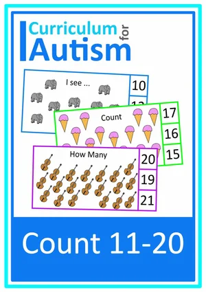 Count 1-10 Ocean Theme 1-to-1 Correspondence Worksheets Autism Special ...