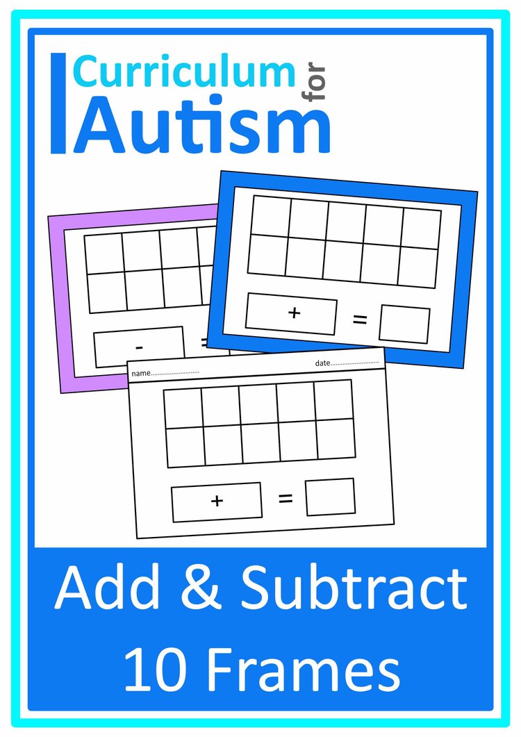 Addition 1-20 Mats Autism Special Education Classroom Homeschool ...