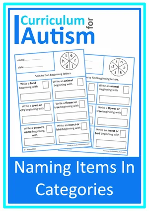 Body Parts Functional Vocabulary Cut & Paste Worksheets Autism Special ...