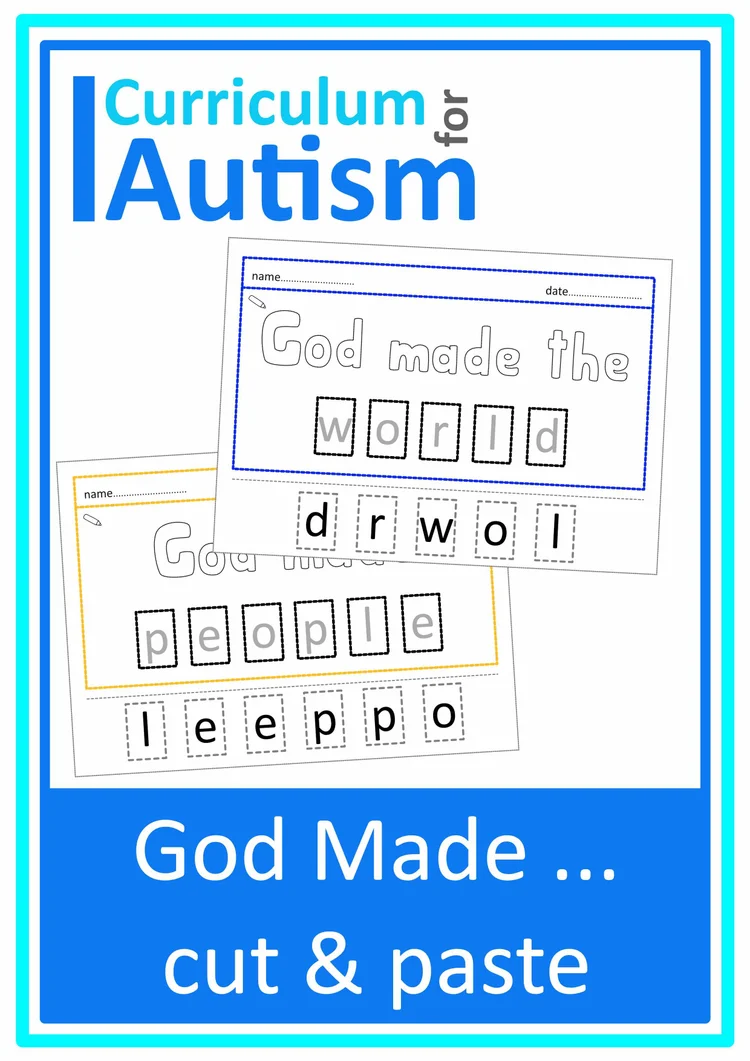 FREE Autism Special Needs Christian Homeschool & Children's Church ...
