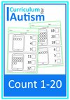 Counting 1-10 Christmas Birthday Gifts Theme Autism Special Education ...
